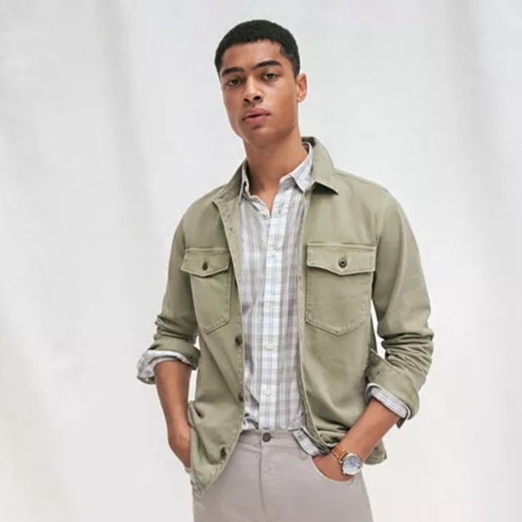 Faherty | Jackets & Coats | Faherty Shirt Jacket | Poshmark